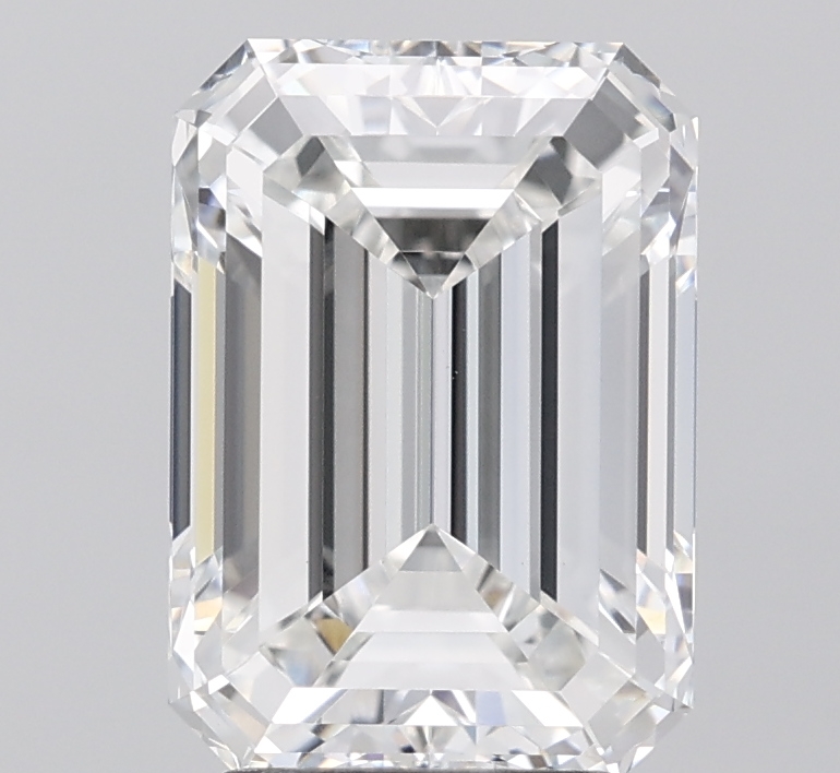4.09-Carat Emerald Shape Lab Grown Diamond – Derco Diamonds